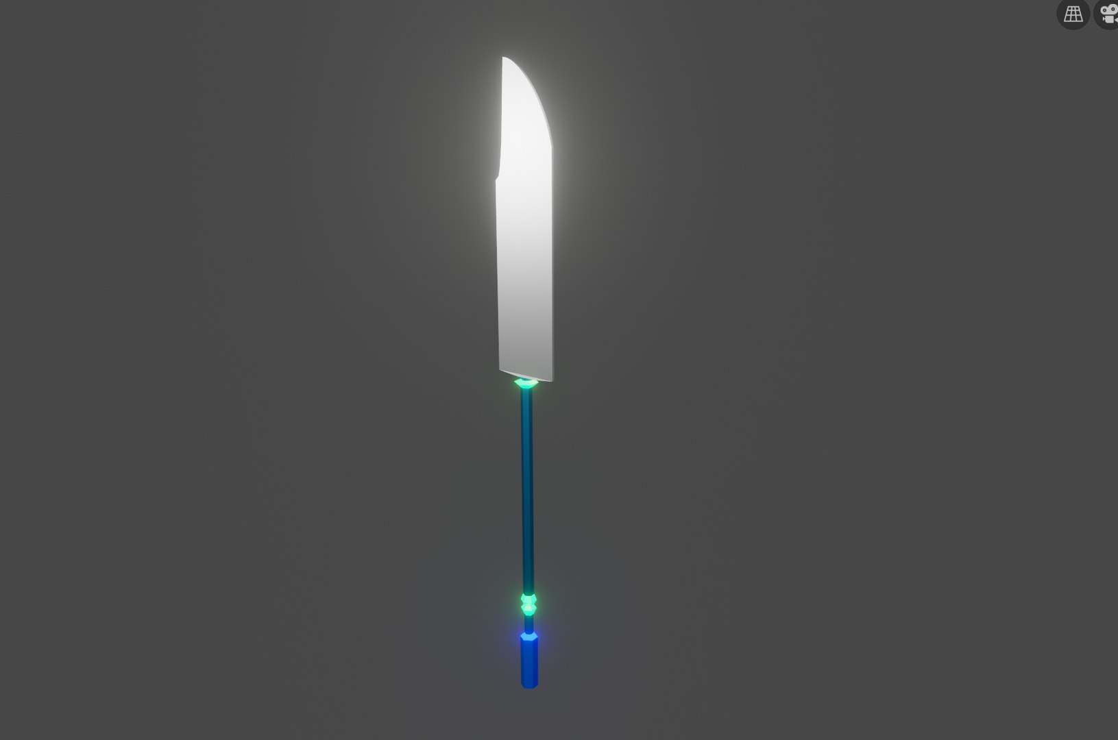 3D model glaive weapon - TurboSquid 1415049