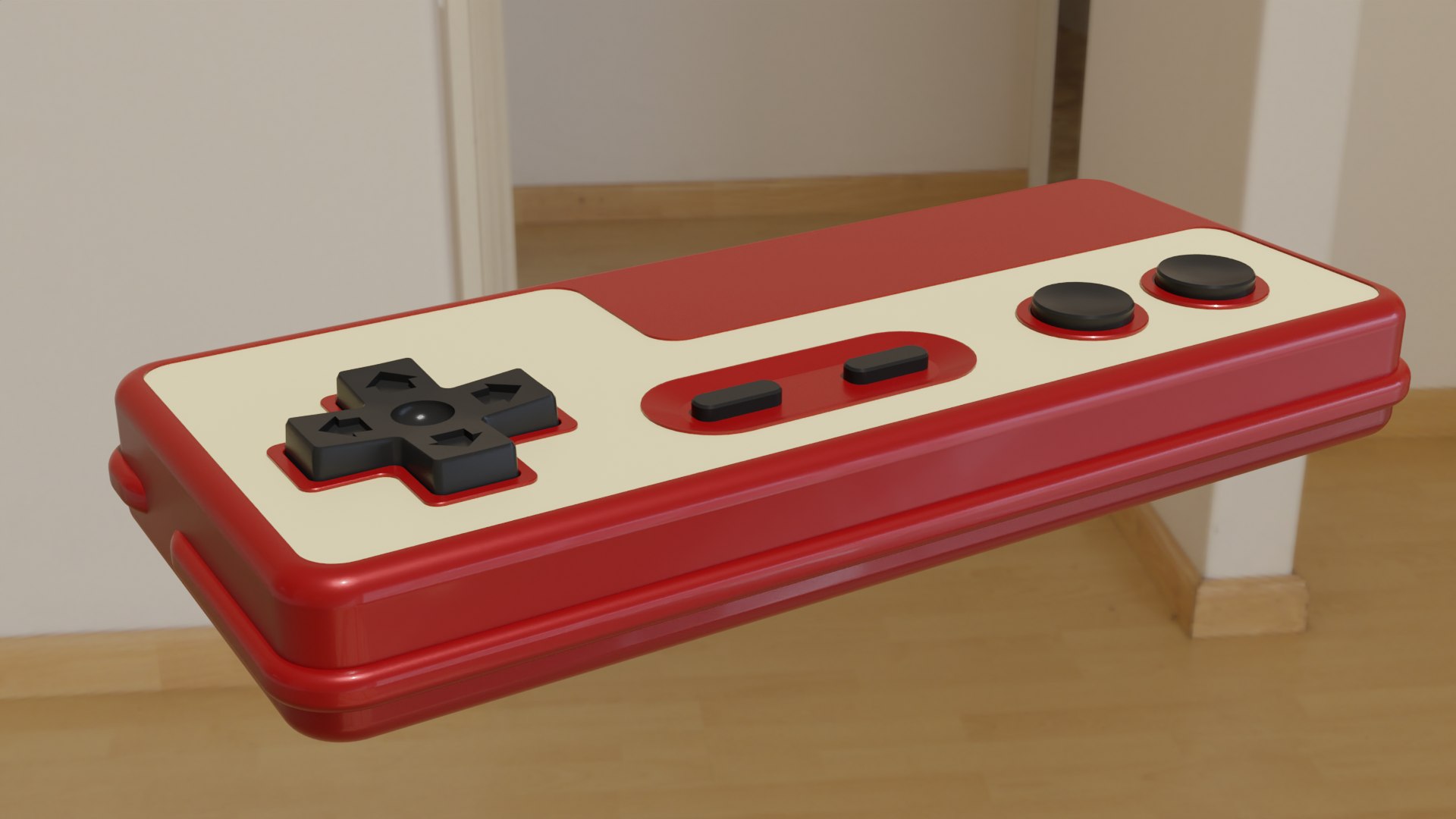 Retro Game Controller 3D Model - TurboSquid 2027763