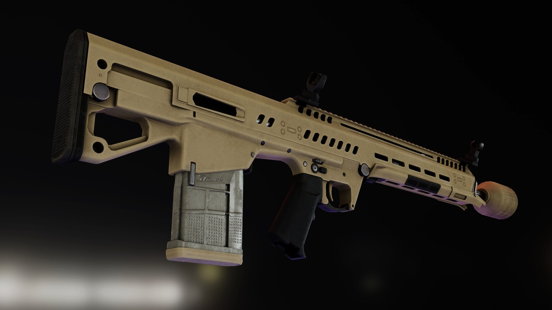 3D Beretta RM277 GD NGSW - TurboSquid 1778621