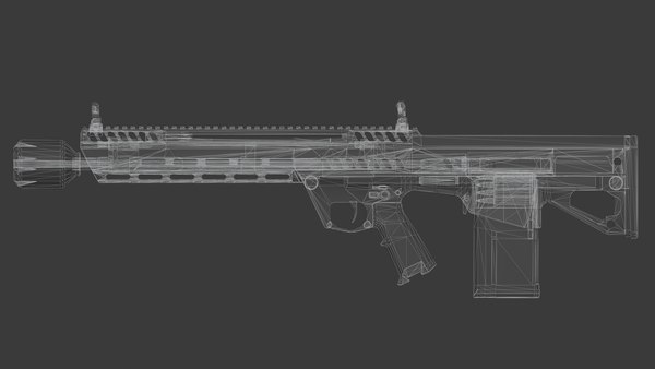 3D Beretta RM277 GD NGSW - TurboSquid 1778621