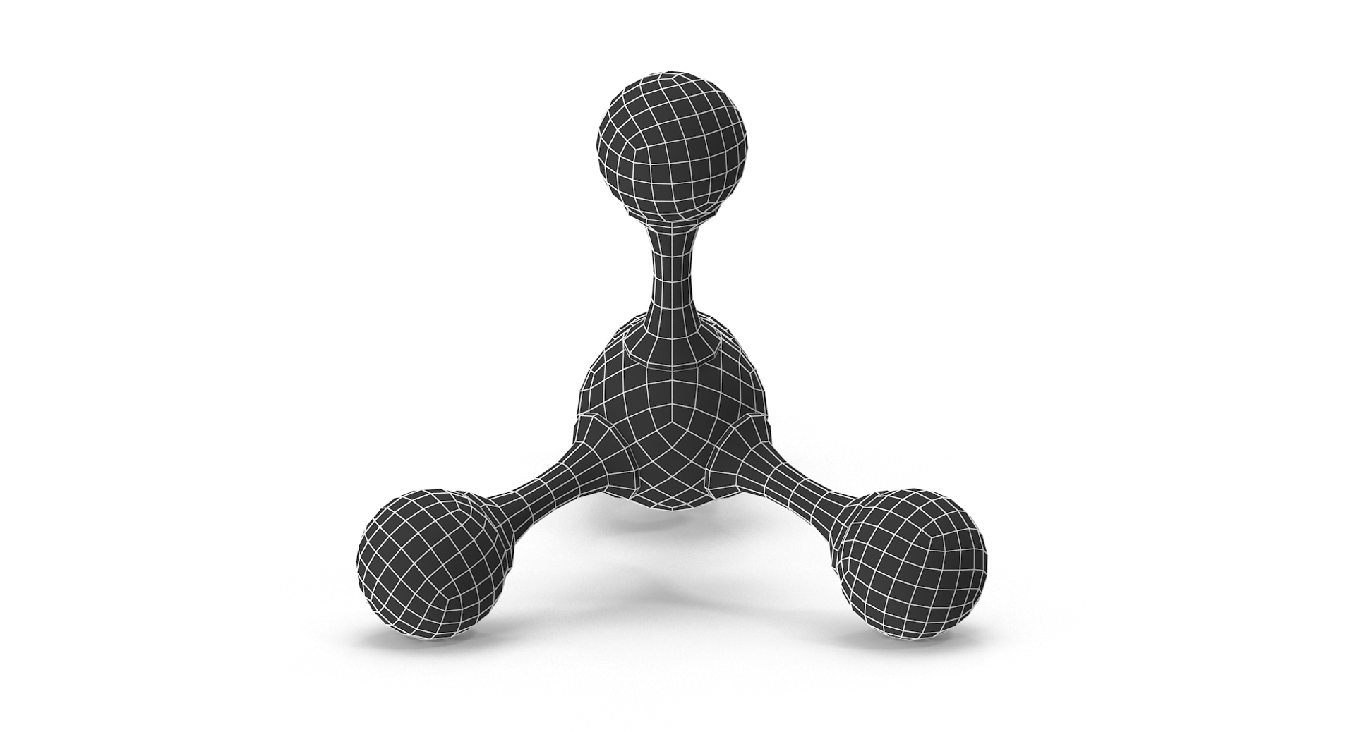 3D Propyne Molecular - TurboSquid 1279009