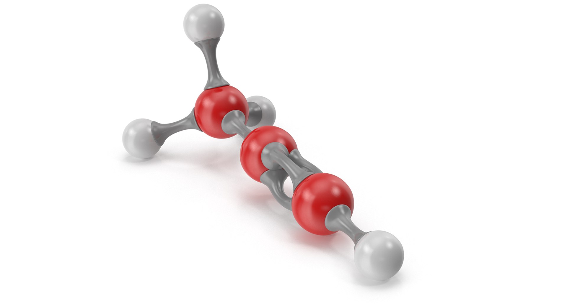 3D Propyne Molecular - TurboSquid 1279009