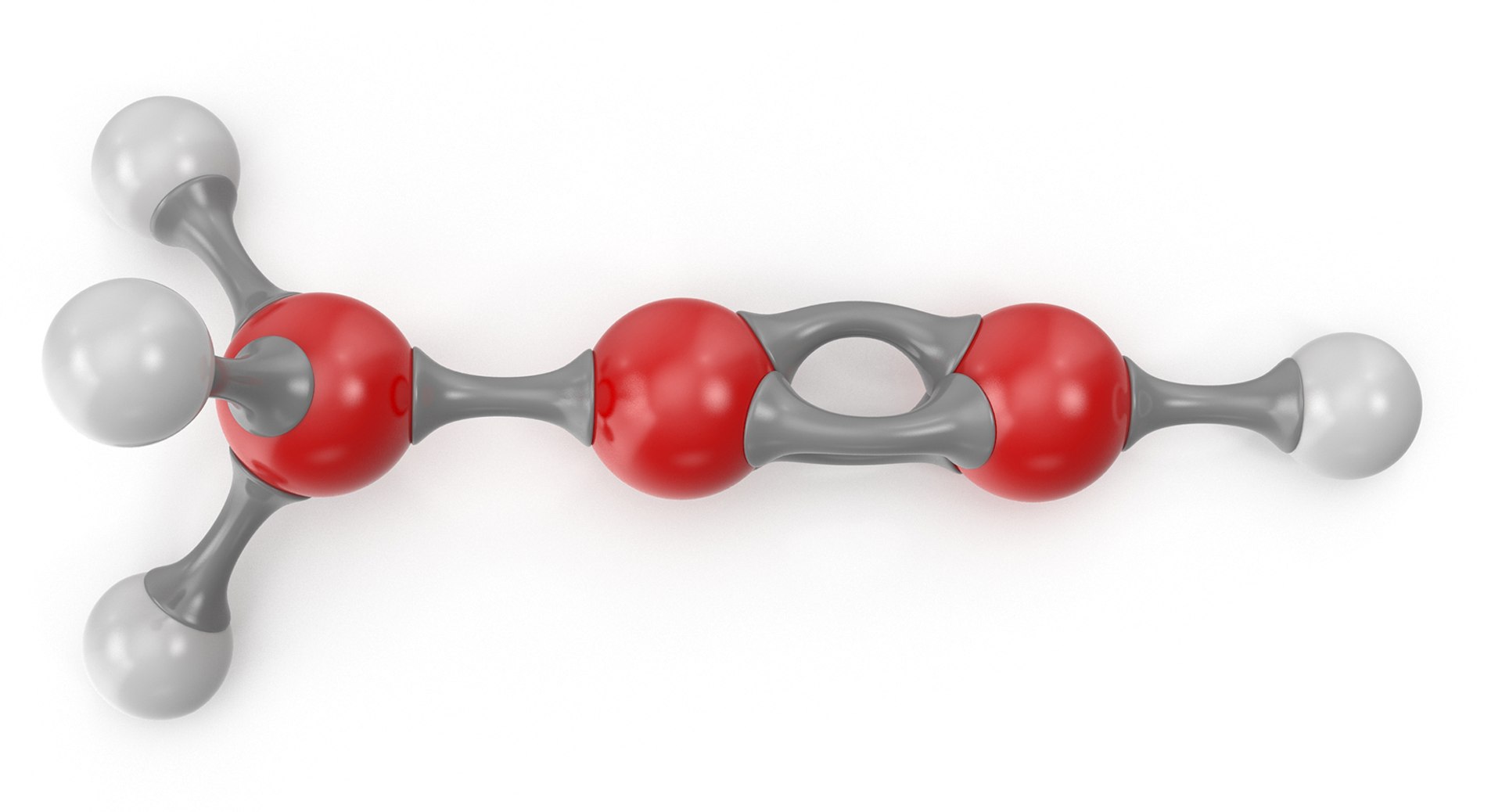 3D Propyne Molecular - TurboSquid 1279009