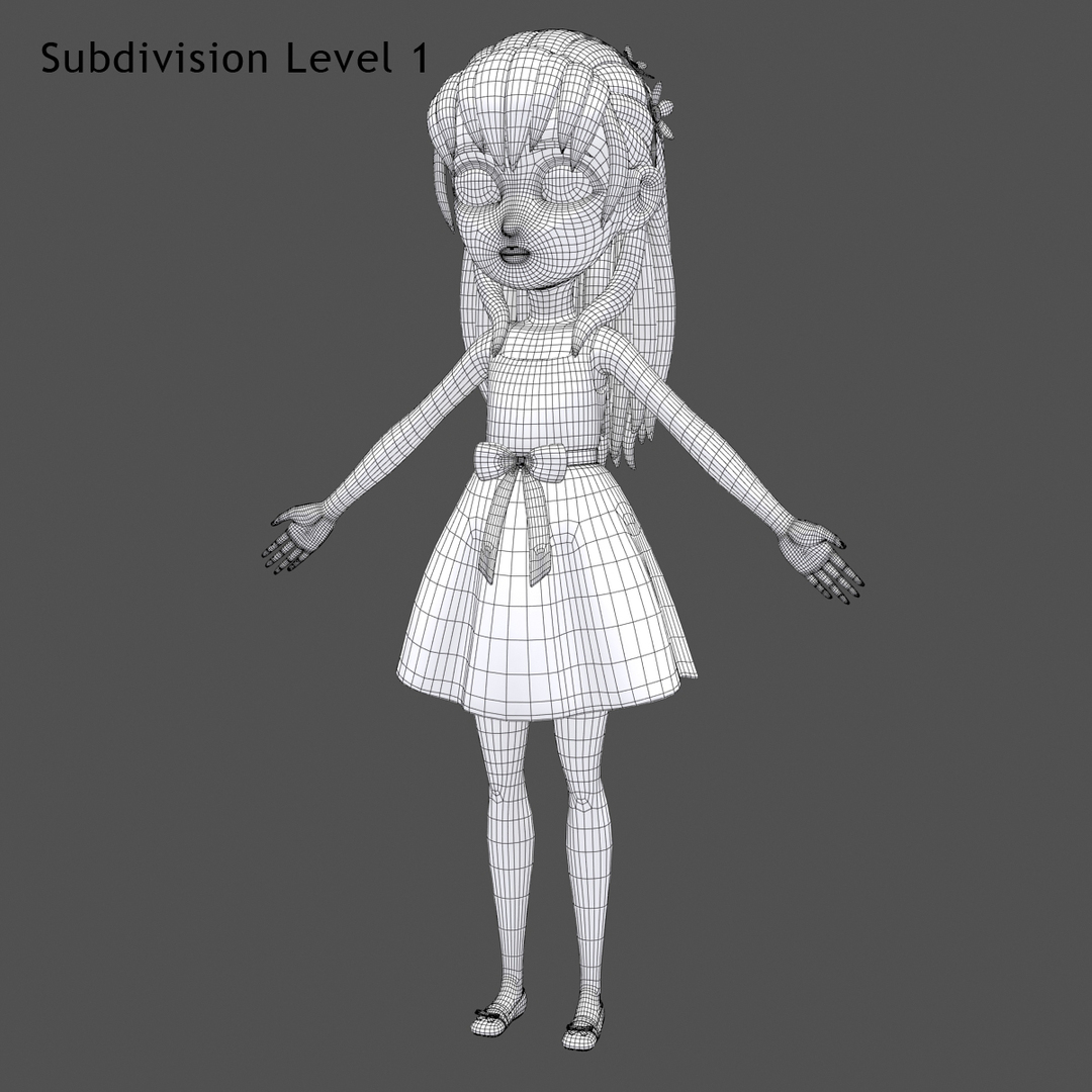 3d cartoon model