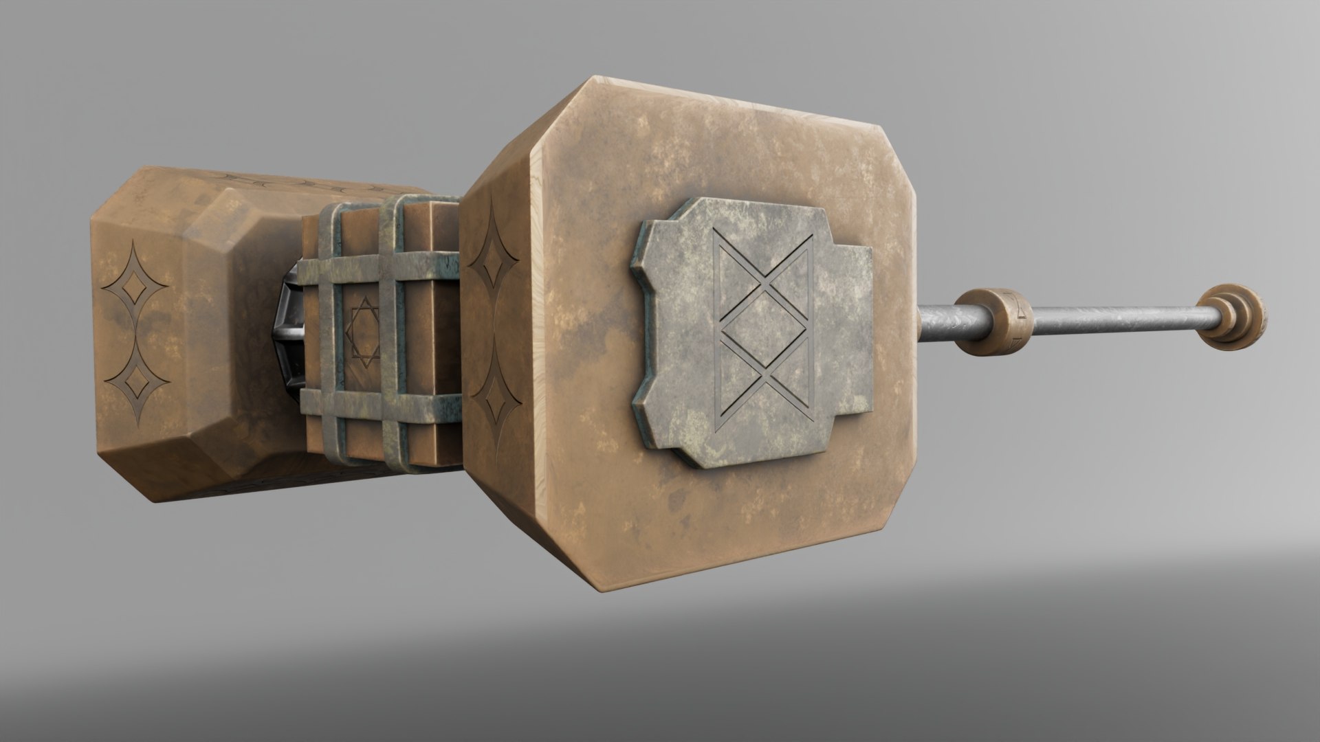 3D Medieval Hammer - TurboSquid 2341339