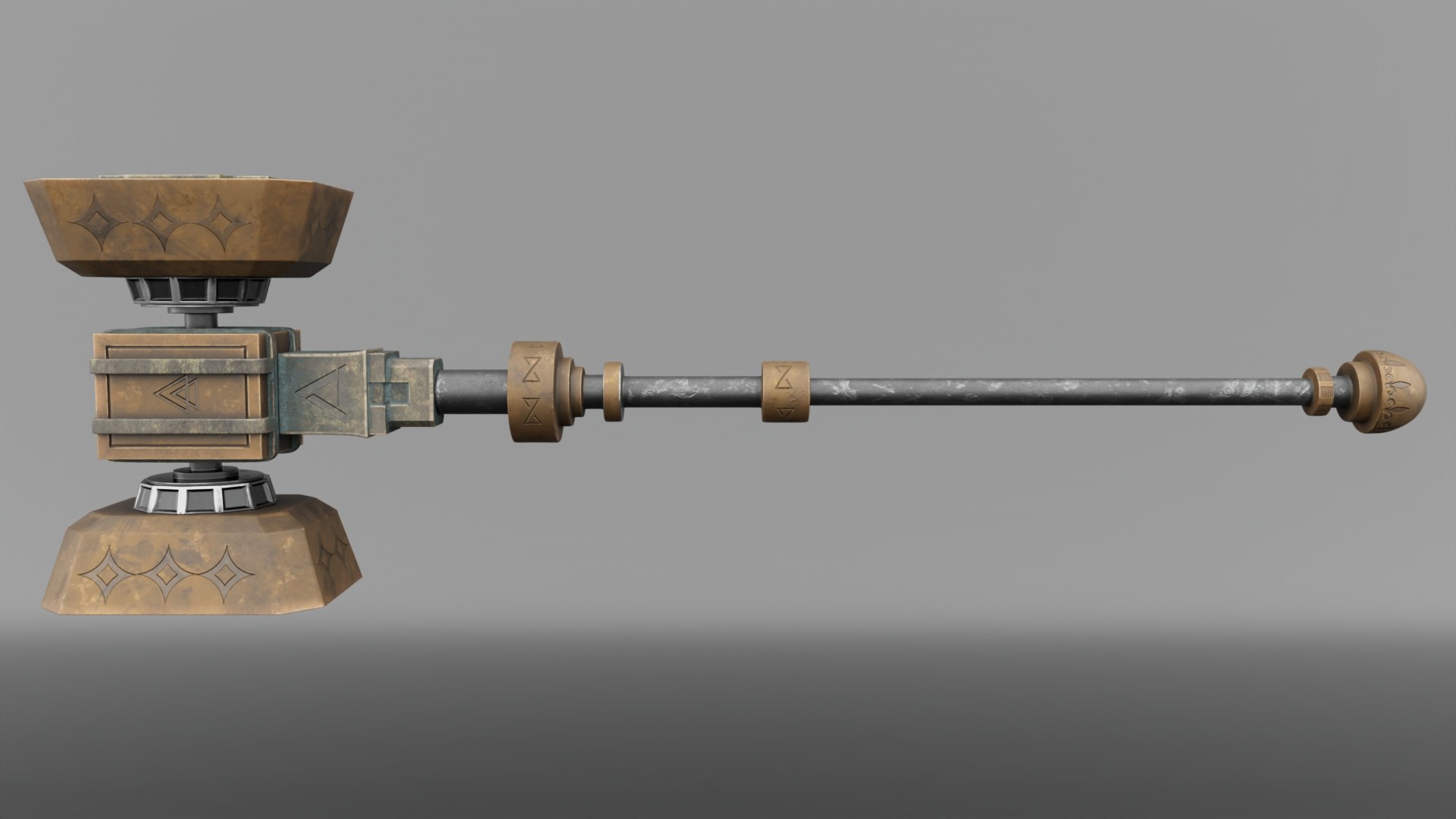 3D Medieval Hammer - TurboSquid 2341339