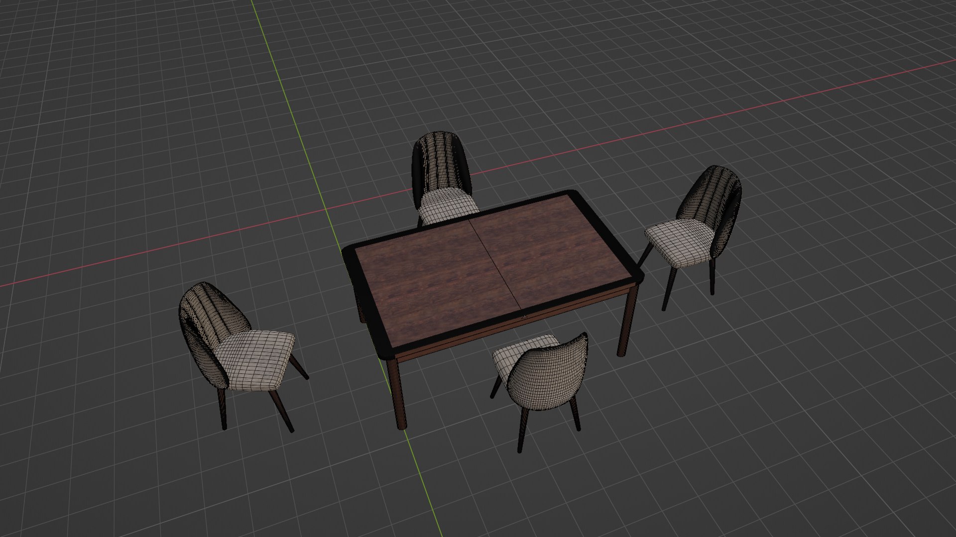 3D Low-poly custom room and furniture design model - TurboSquid 2183386