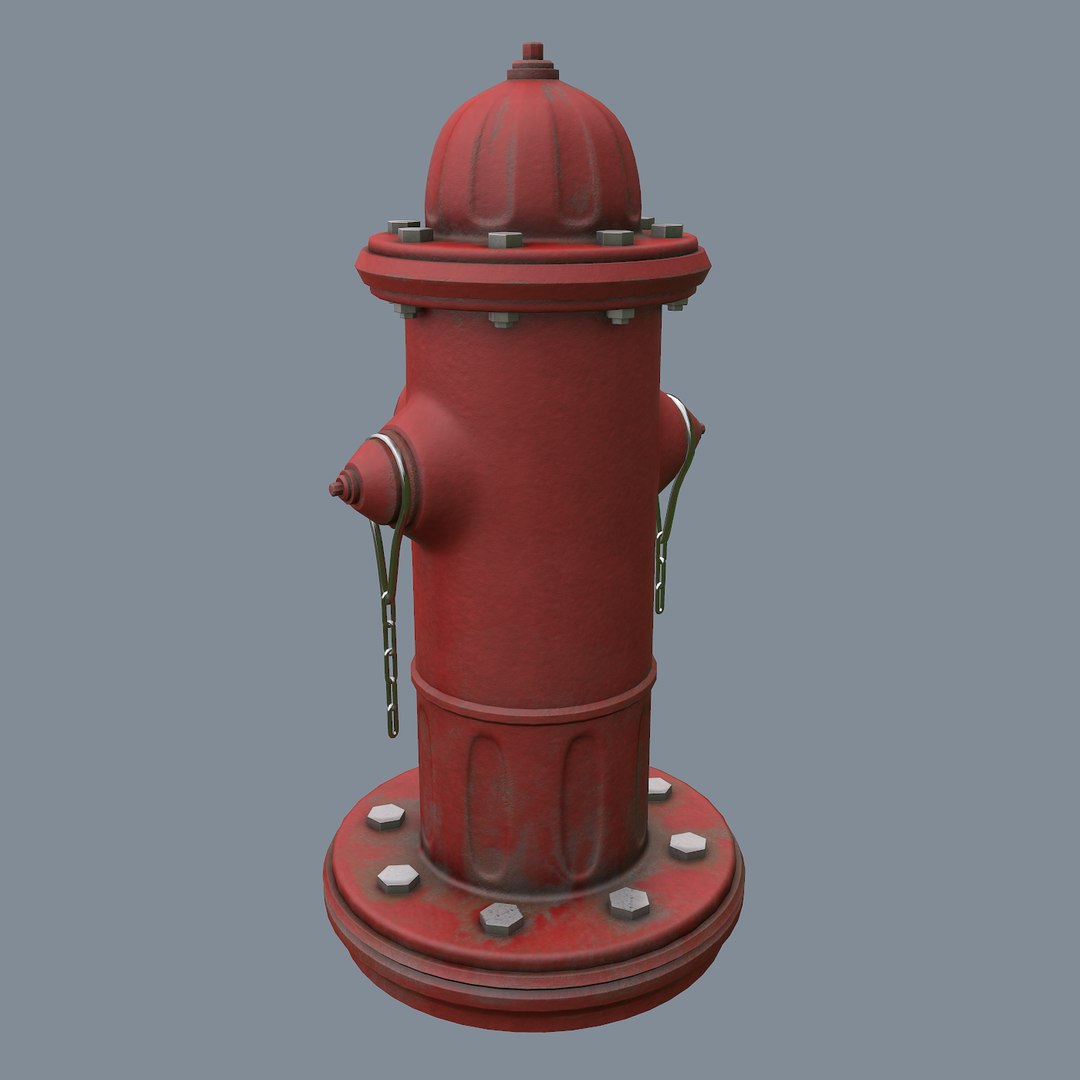 Obj Hydrant Pbr Games