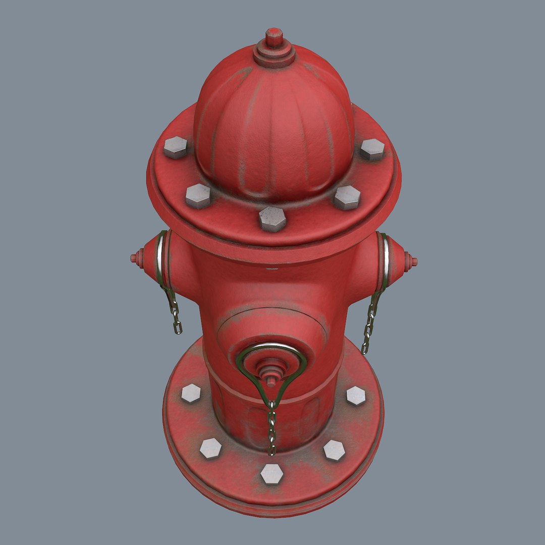 Obj Hydrant Pbr Games