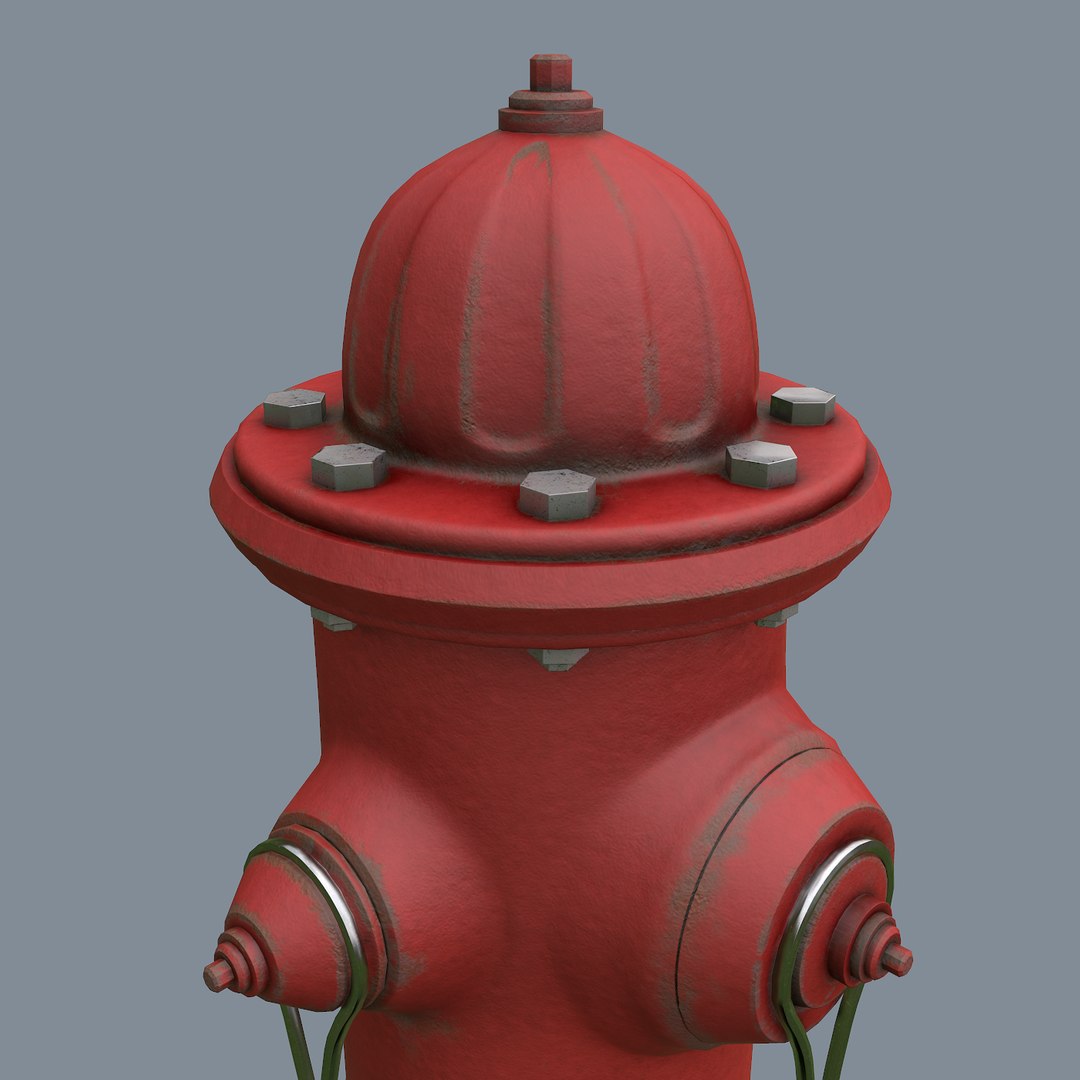 Obj Hydrant Pbr Games