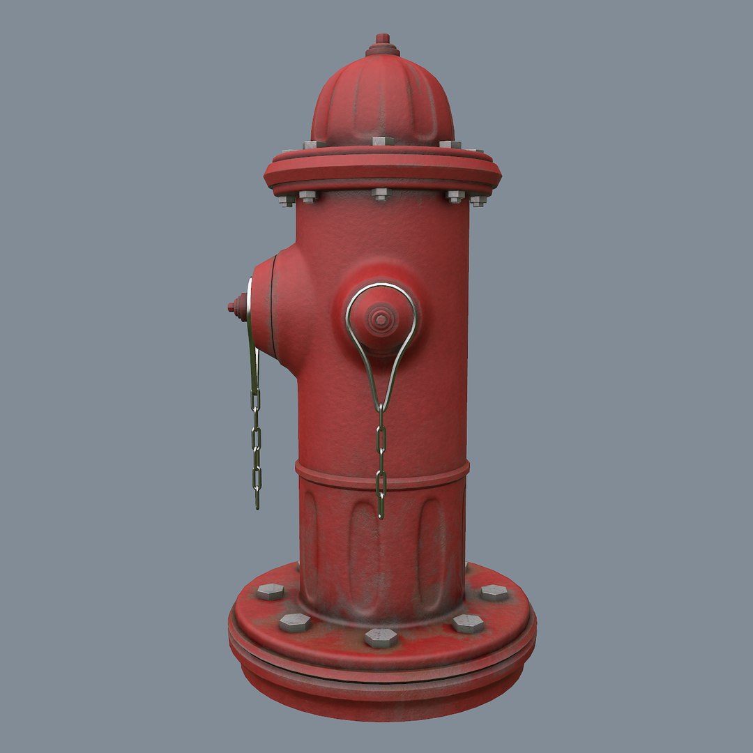 Obj Hydrant Pbr Games