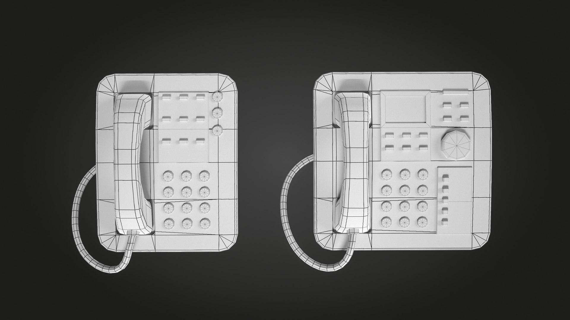 3D Phone Desk Model - TurboSquid 2167534