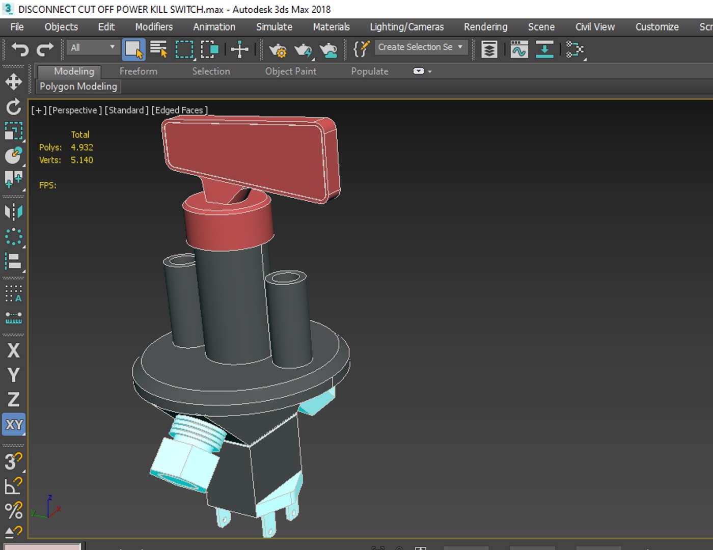 Kill Switch Power 3D Model - TurboSquid 1487509