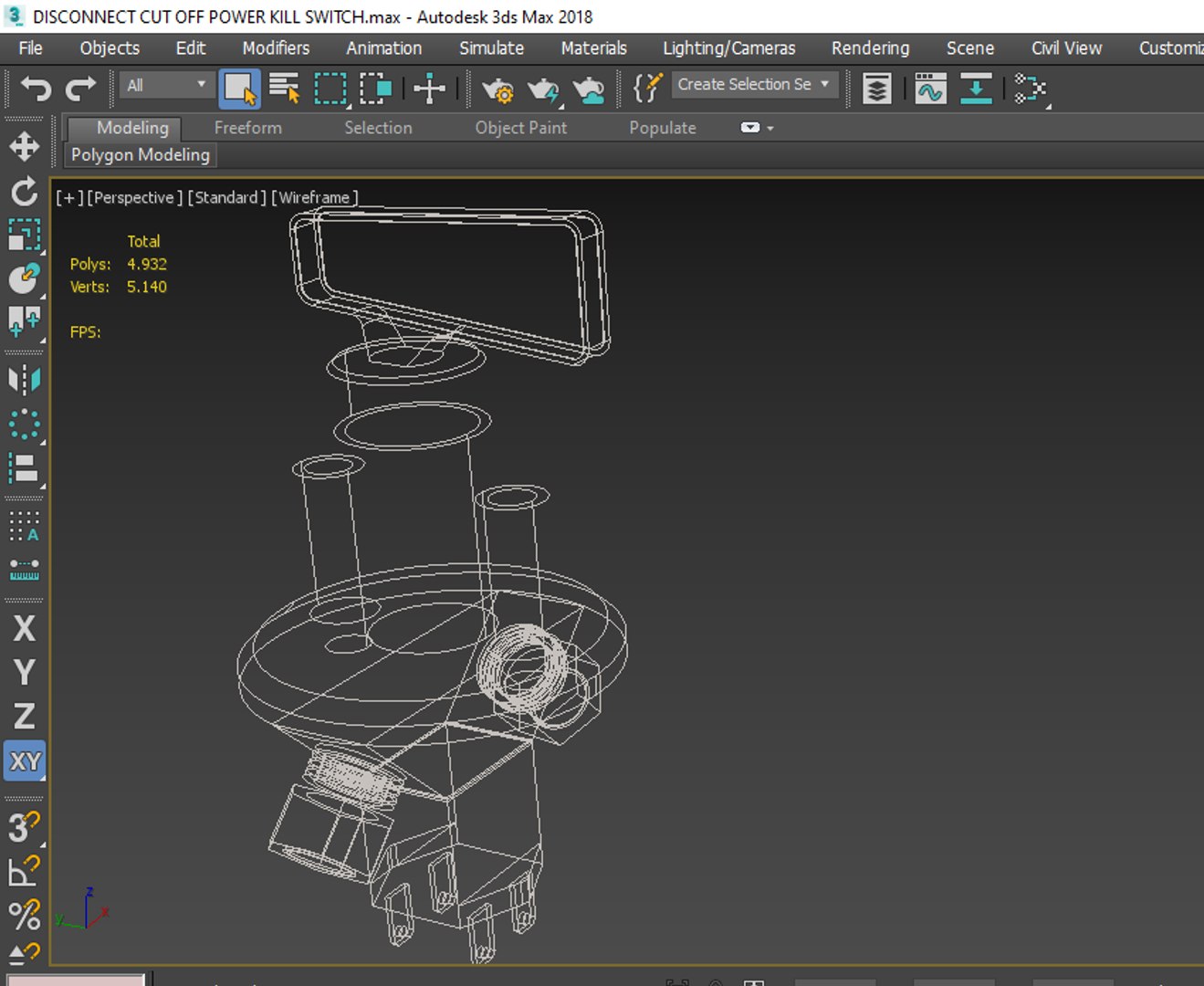 Kill Switch Power 3D Model - TurboSquid 1487509