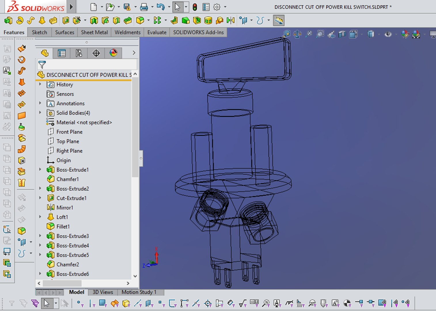 Kill Switch Power 3D Model - TurboSquid 1487509