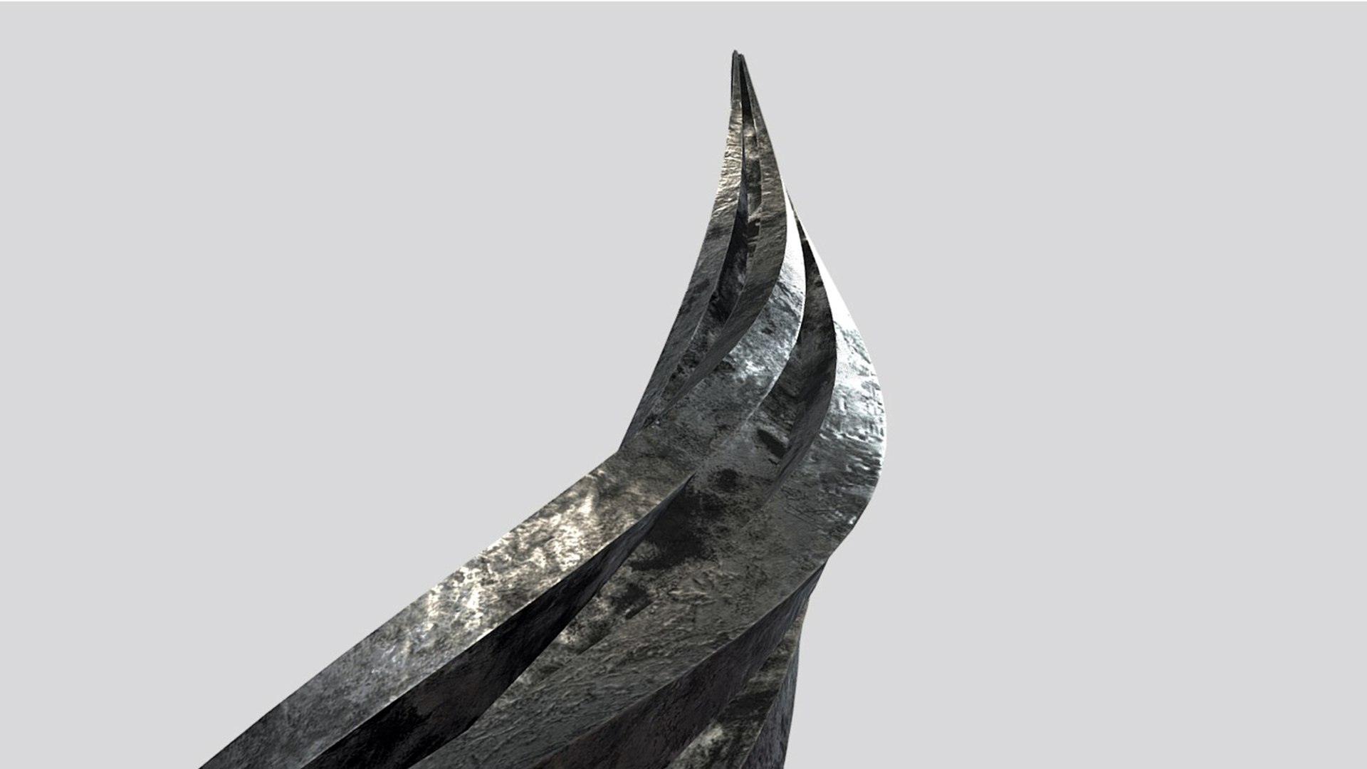 Ruined Metal Sculpture 3D Model - TurboSquid 1486470