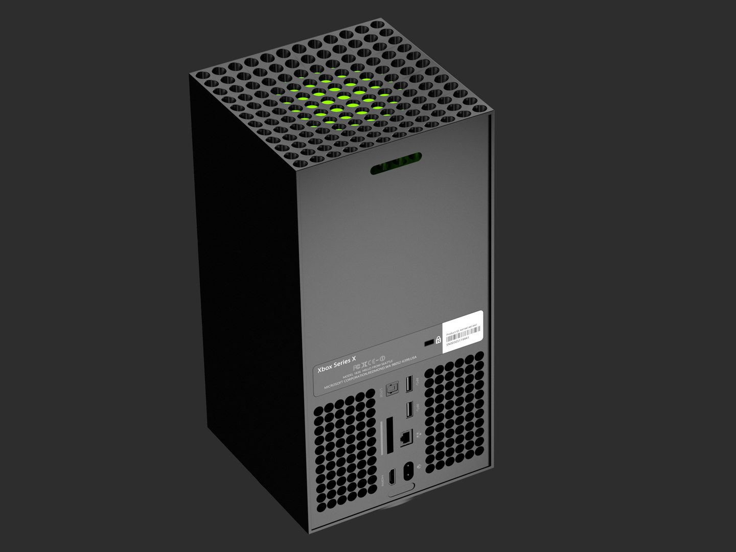 3D Xbox Series X Accurate Model - TurboSquid 1500602