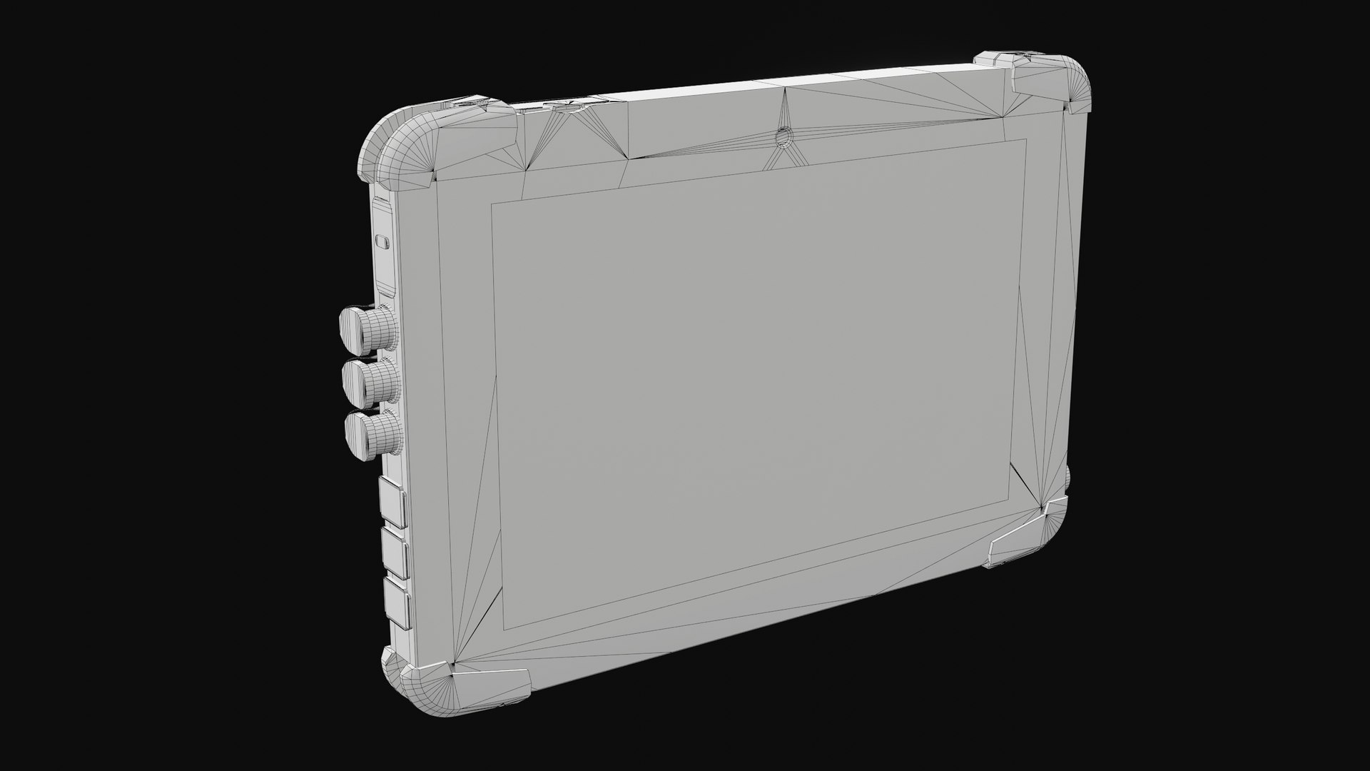 Military Rugged Tablet MilDef DS13 3D Model - TurboSquid 2279604