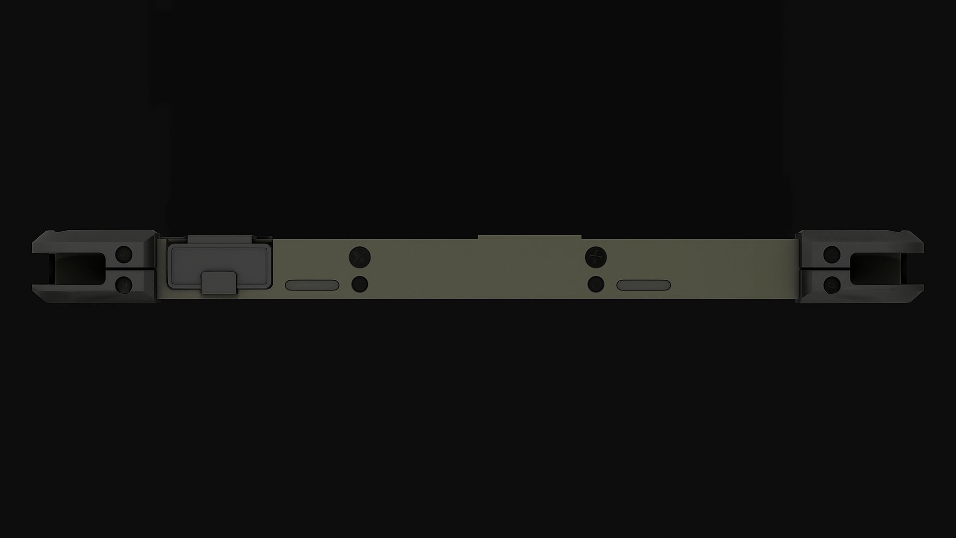 Military Rugged Tablet MilDef DS13 3D Model - TurboSquid 2279604