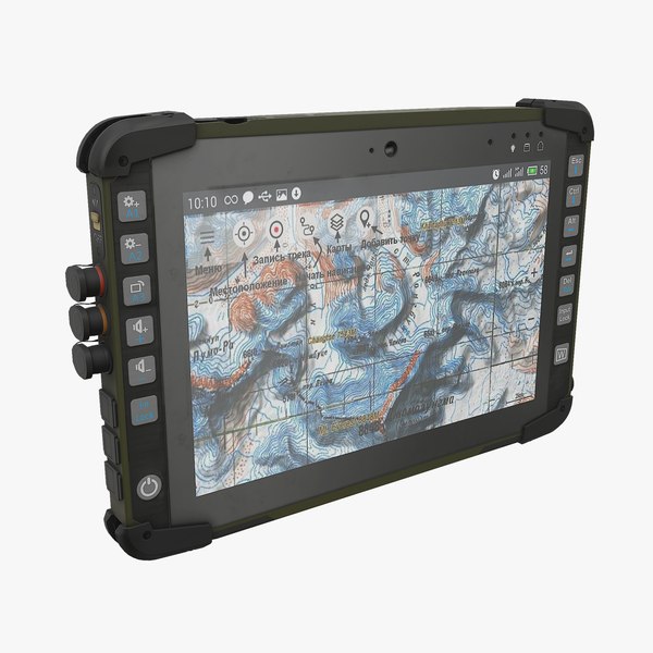 modelo 3d Tableta militar resistente MilDef DS13 - TurboSquid 2279604