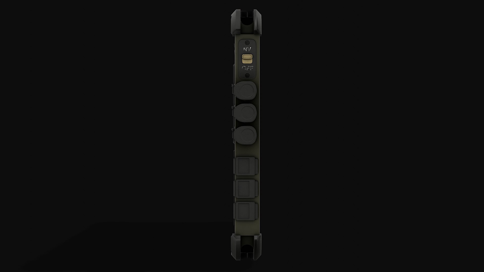 Military Rugged Tablet MilDef DS13 3D Model - TurboSquid 2279604