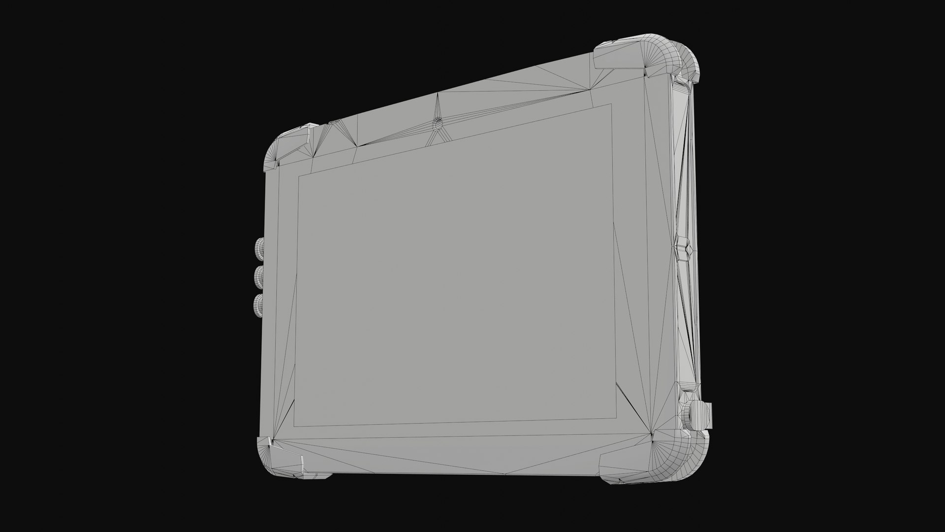 Military Rugged Tablet MilDef DS13 3D Model - TurboSquid 2279604