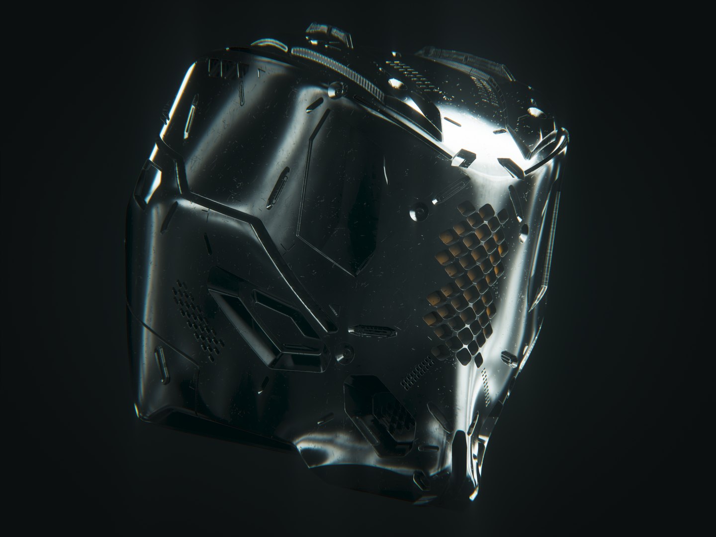 Mecha Head Sculpt - High Poly 3D Model - TurboSquid 2197669