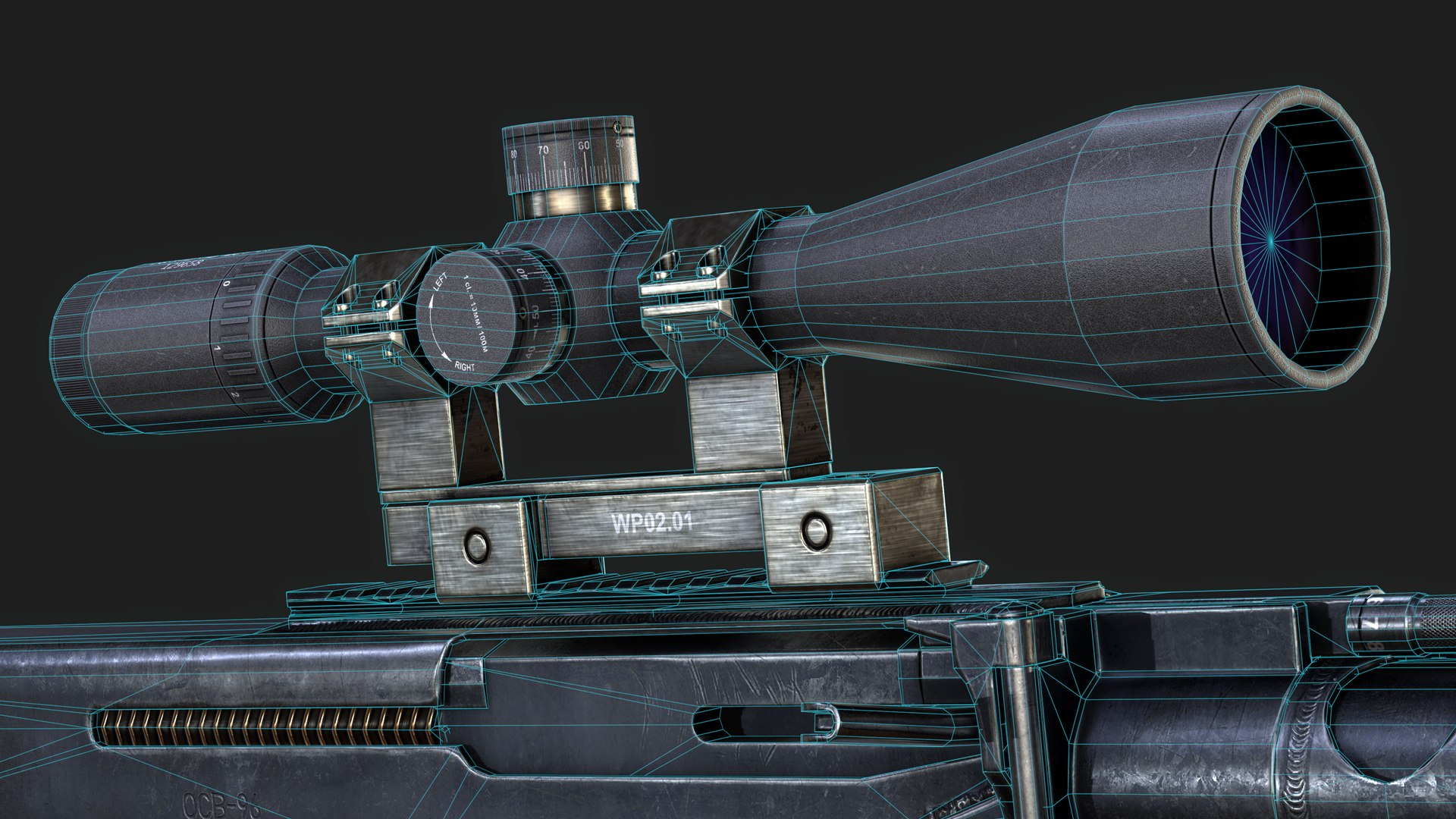 3D model sniper rifle - TurboSquid 1552890