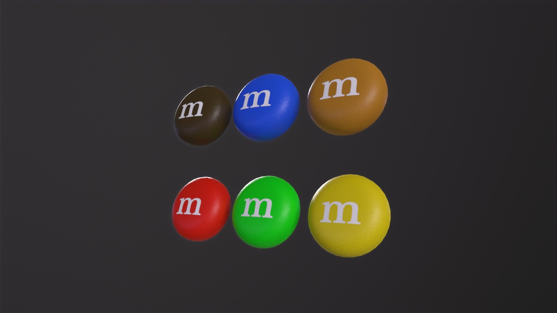 3D Chocolate Candy model - TurboSquid 2104072