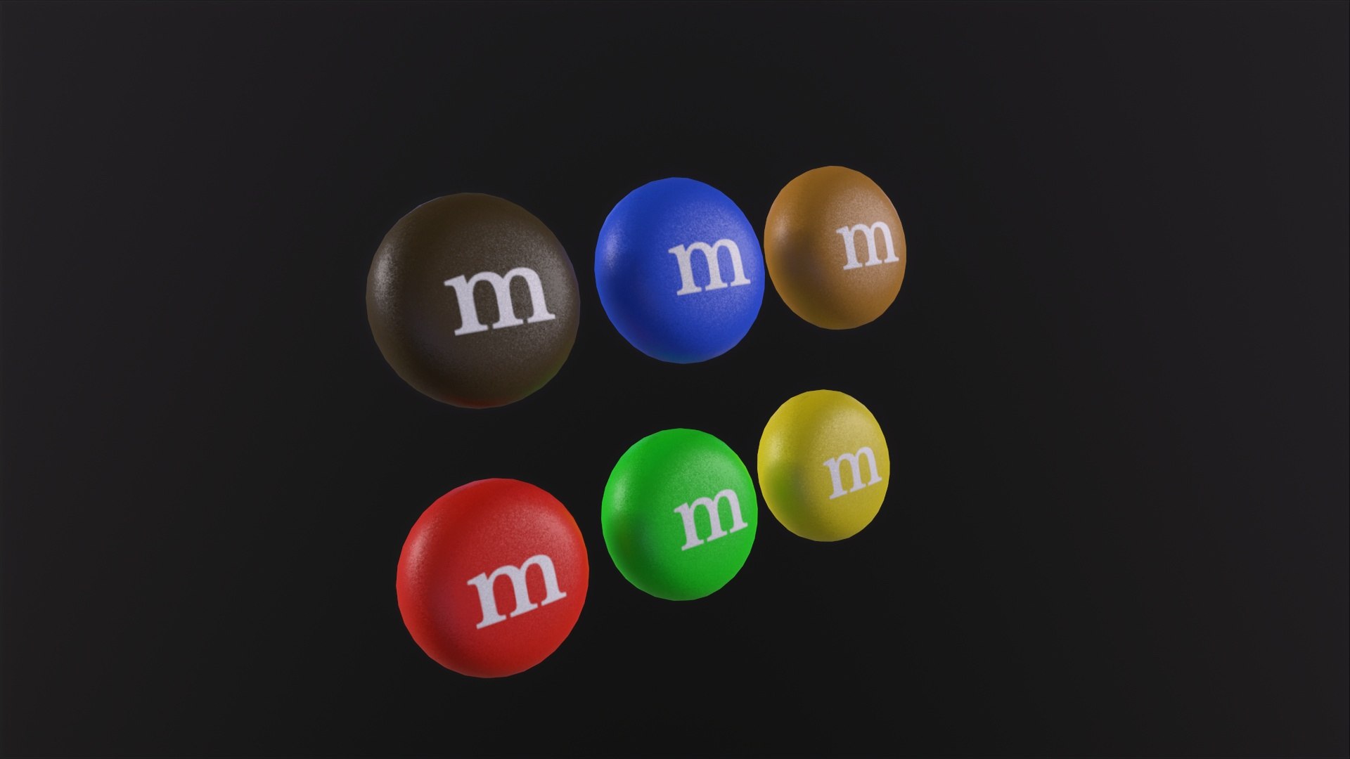 3D Chocolate Candy model - TurboSquid 2104072