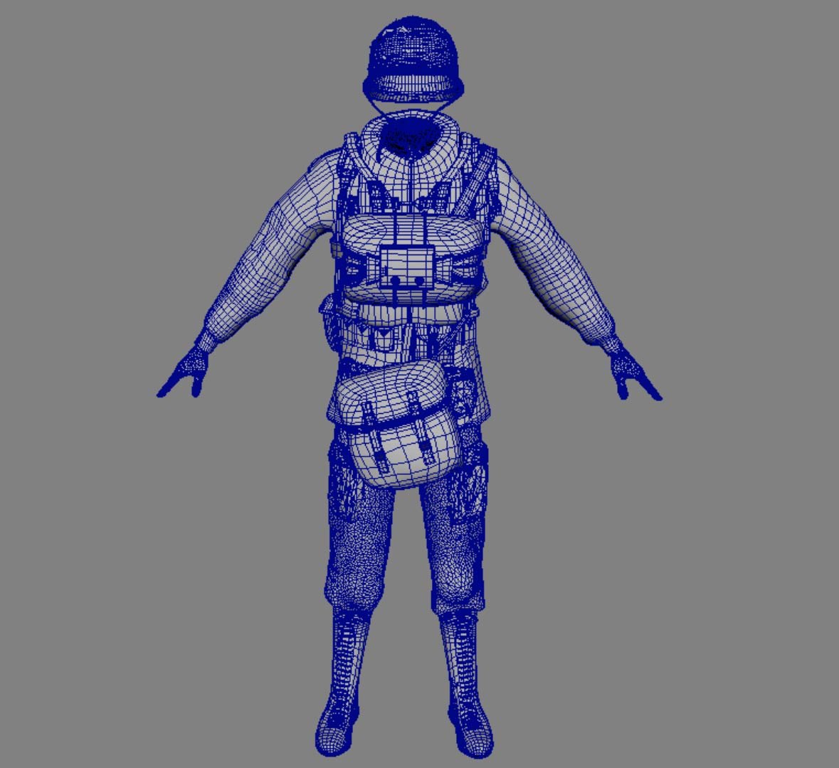 World War 2 Paratrooper 3D Model - TurboSquid 1476376