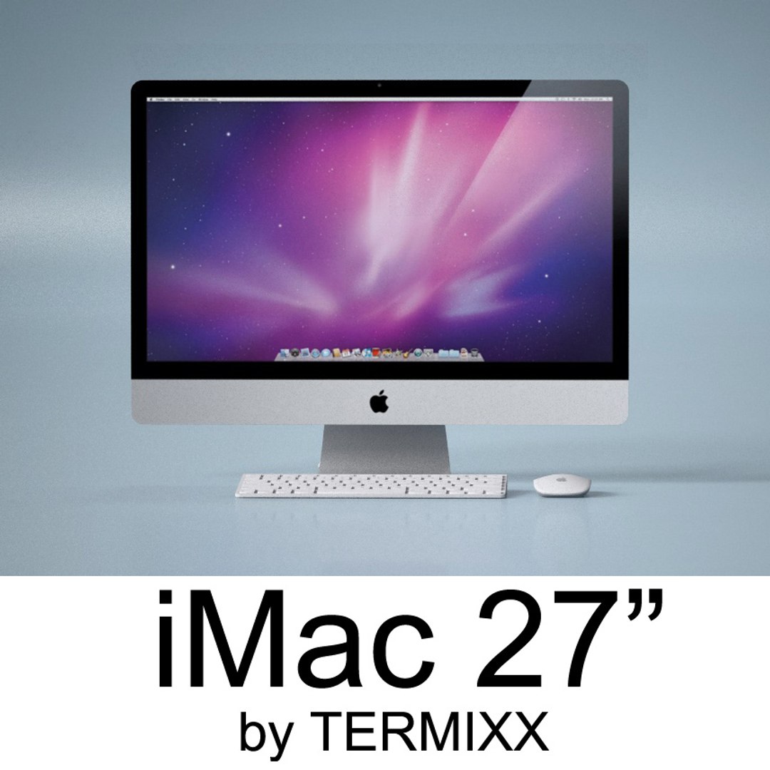 C4d Imac 27 Computer Apple