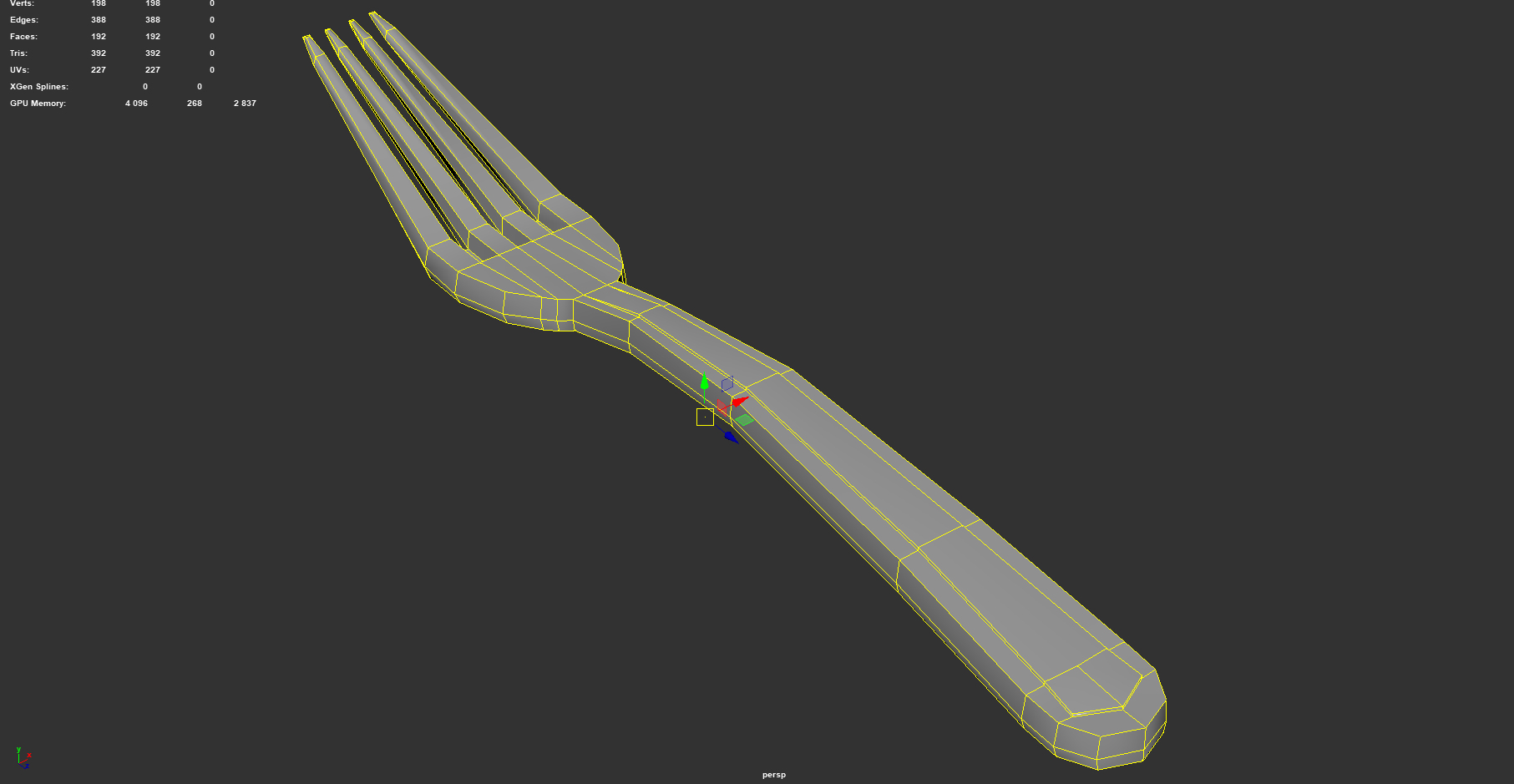 3D model fork - TurboSquid 1376879