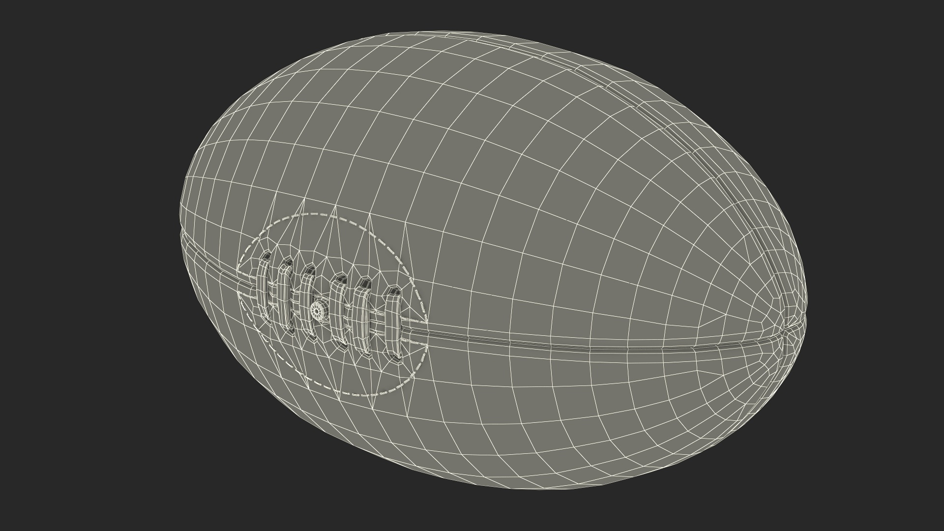 Classic Rugby Ball 3D Model - TurboSquid 2422304