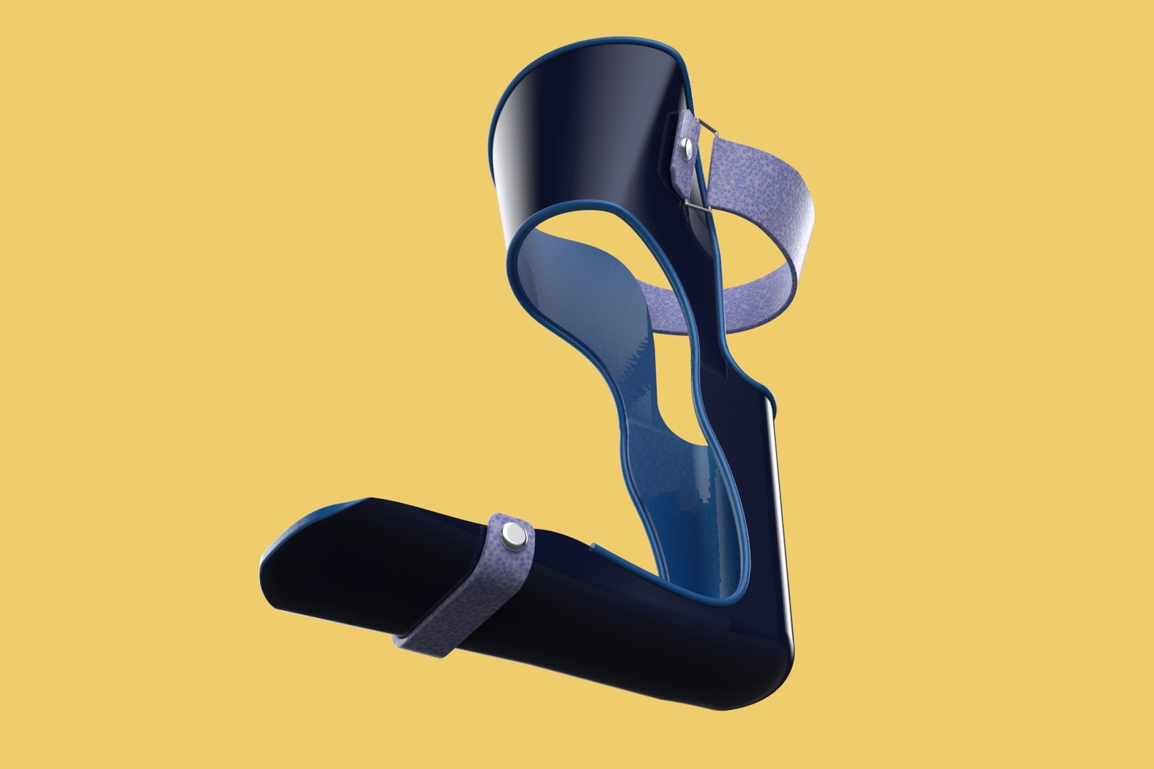3D Model AFO ANKLE FOOT ORTHOSIS GRAFO GROUND REACTION - TurboSquid 2300818