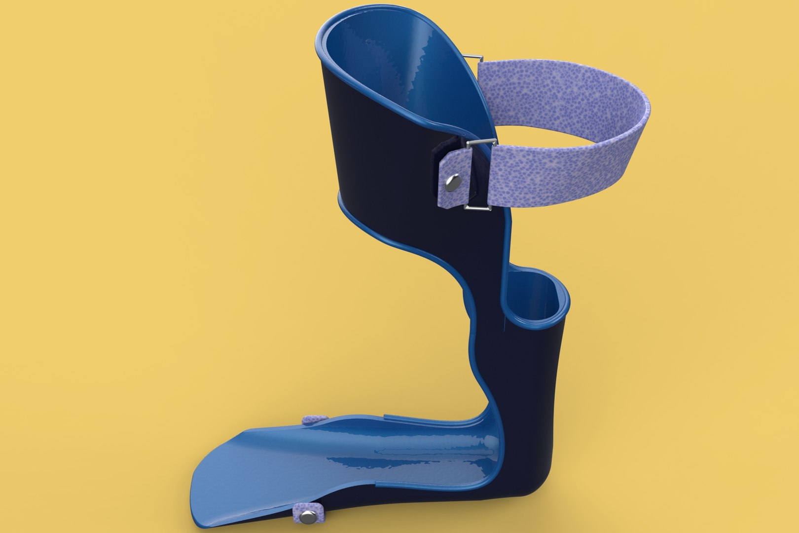 3D Model AFO ANKLE FOOT ORTHOSIS GRAFO GROUND REACTION - TurboSquid 2300818