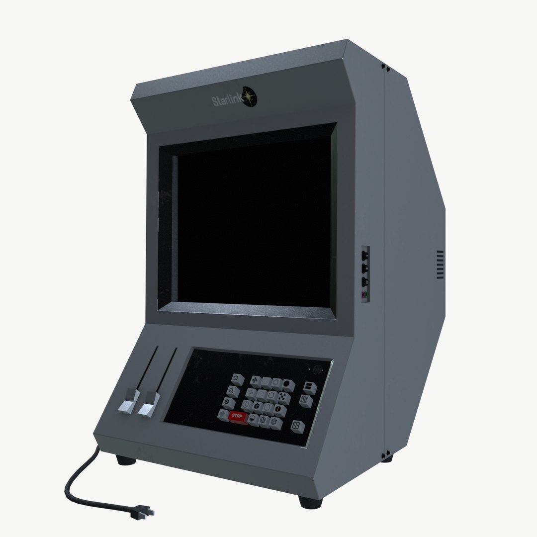 3D Sci-fi Computer - TurboSquid 2296864