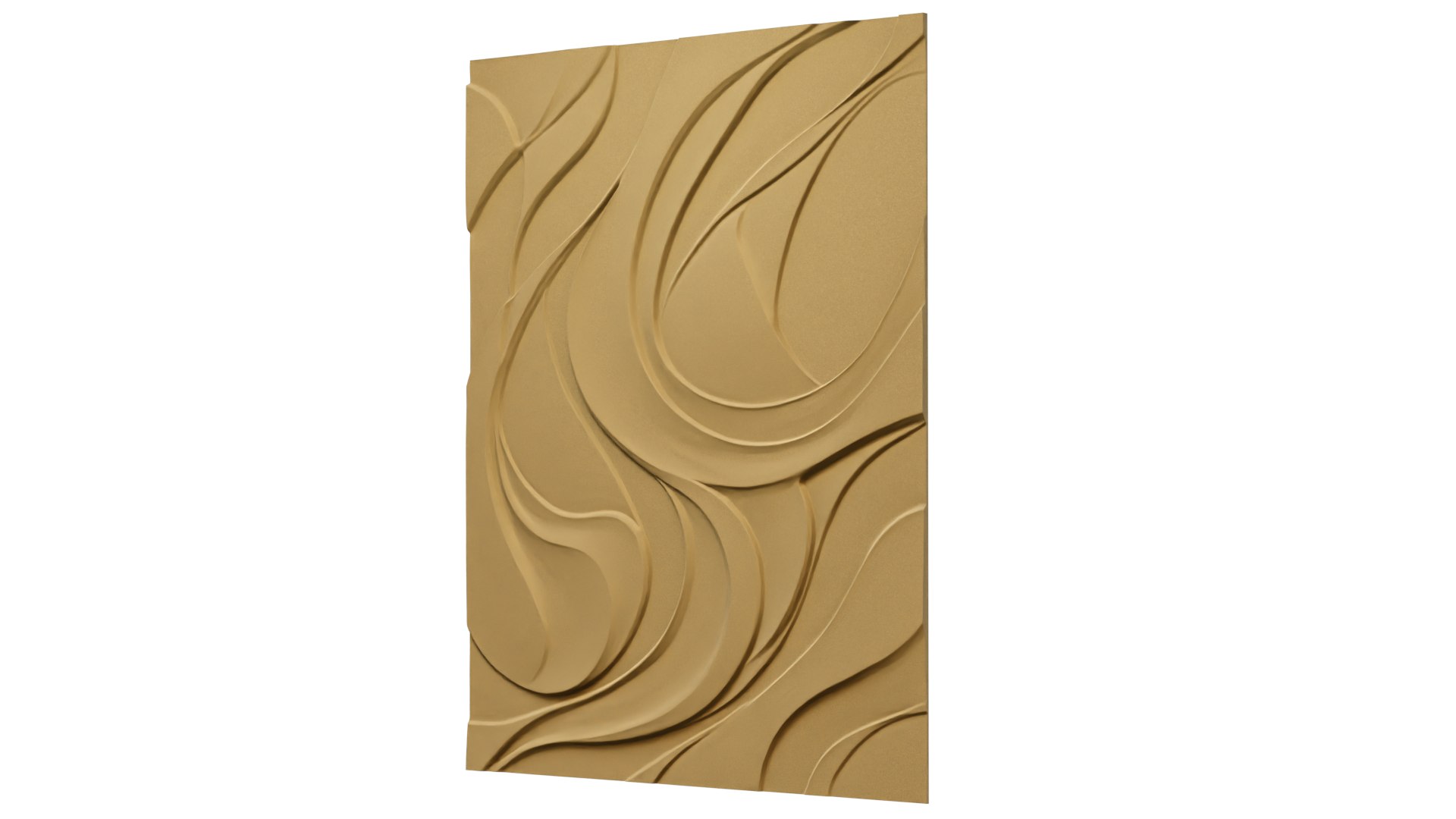 3D Modern Abstract Wave Relief Panel Wall Decor Set STL Mural CNC 366 Model - TurboSquid 2516989