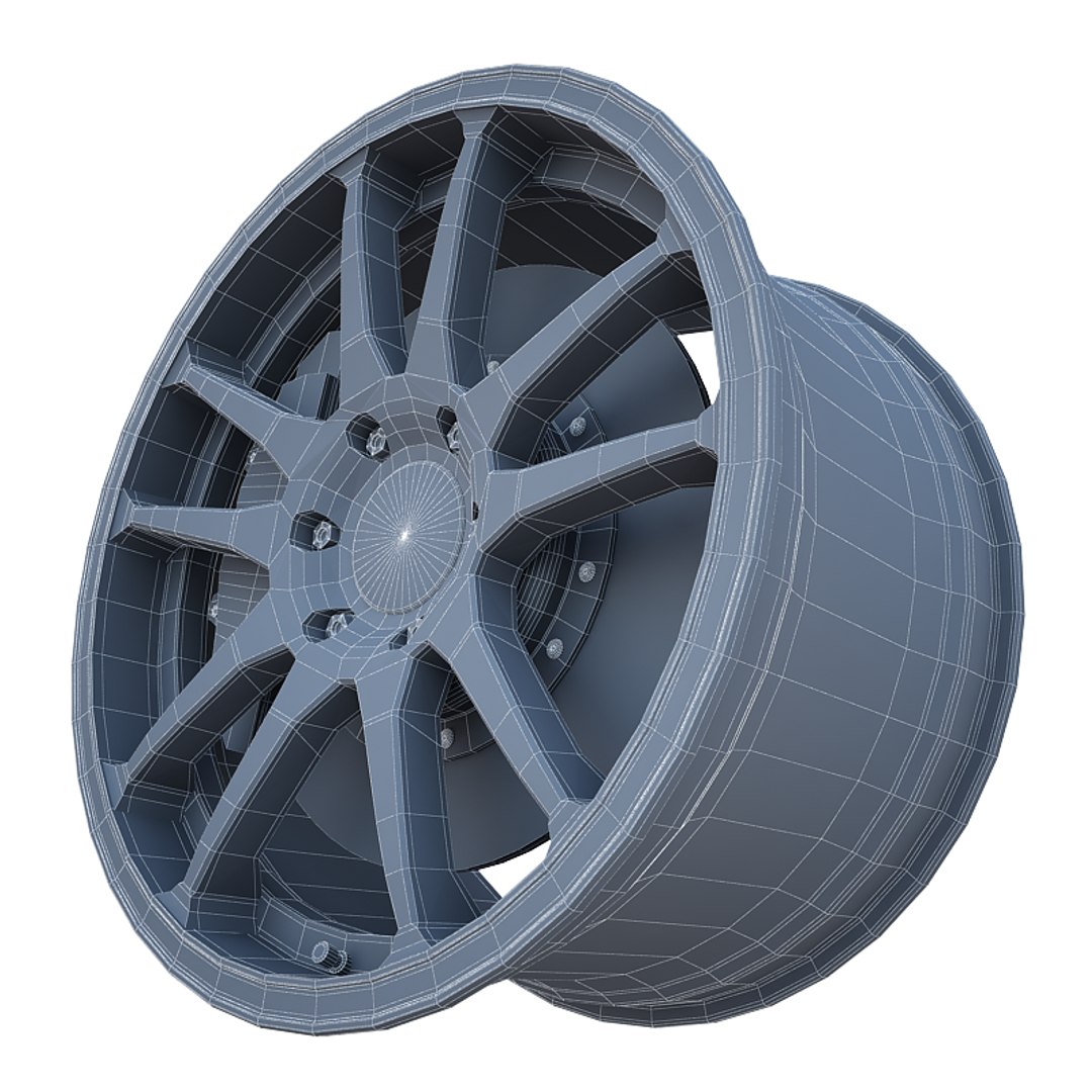 work crag st5 wheel tire 3d 3ds
