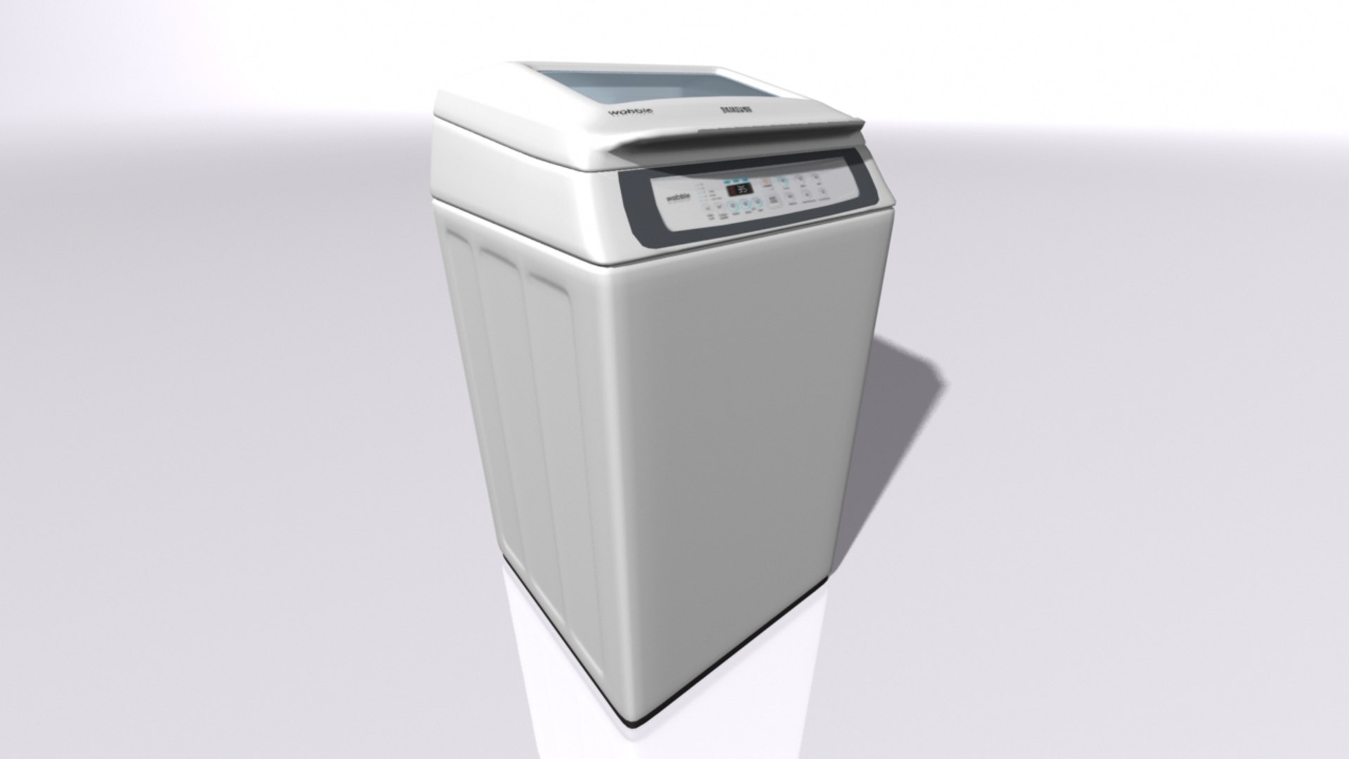 3D Samsung Washing Machine Model - TurboSquid 1204462
