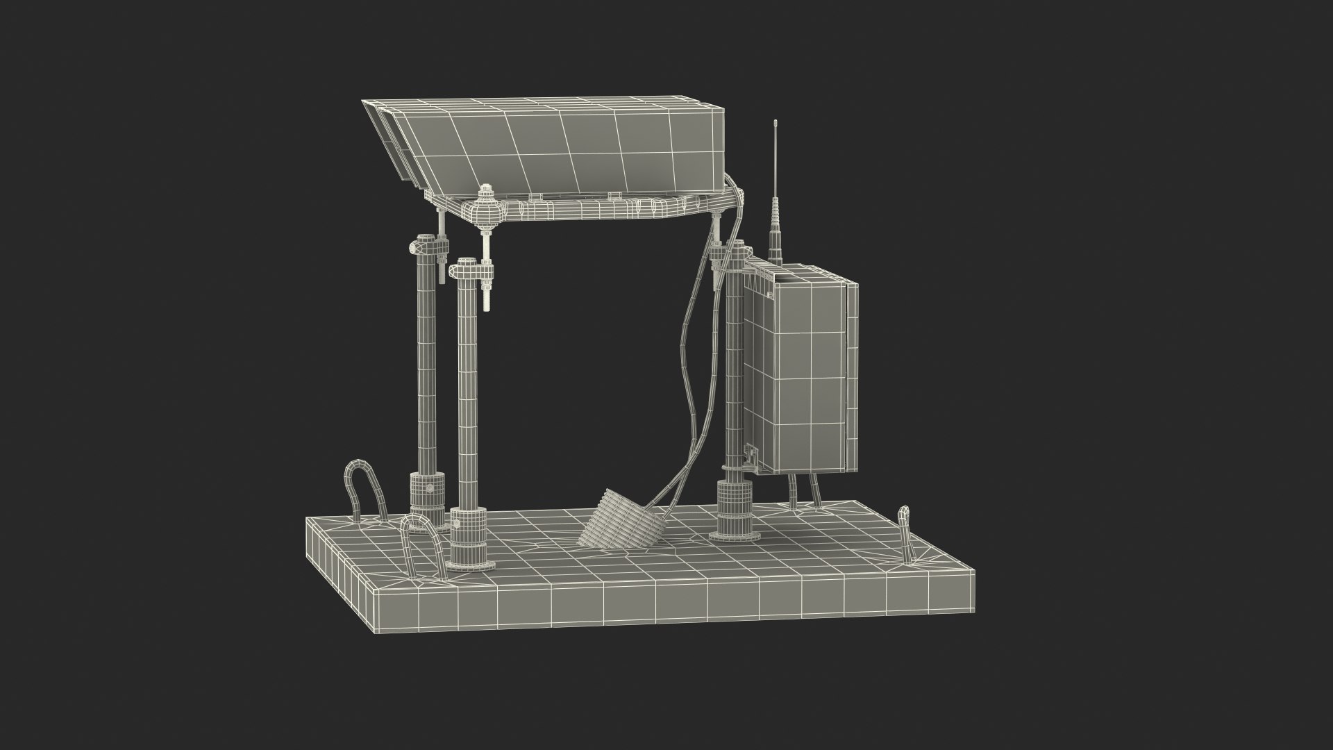 Airfield Runway Lighting 3D - TurboSquid 2060351