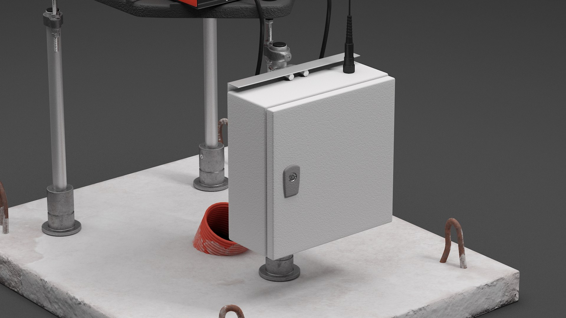 Airfield Runway Lighting 3D - TurboSquid 2060351