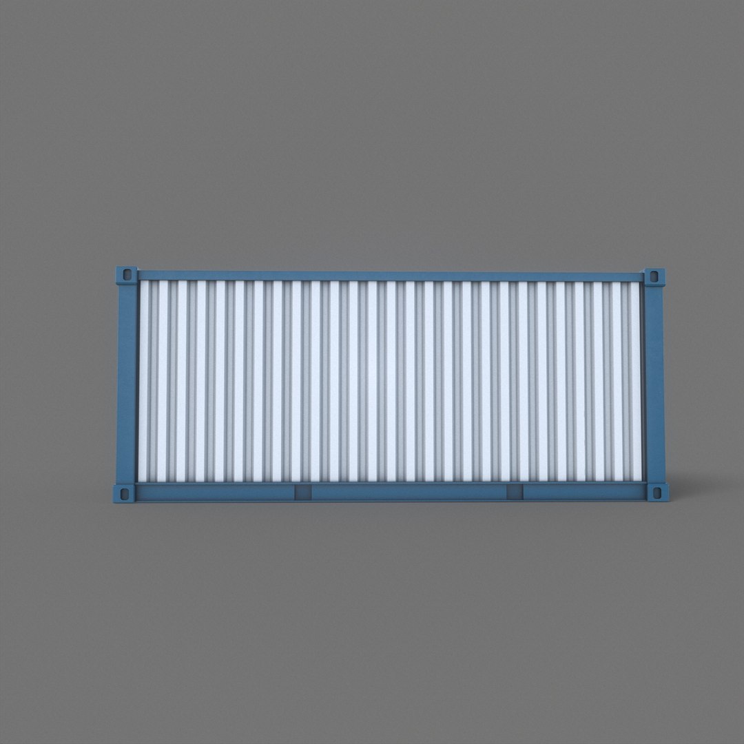 3D Office Container Game Ready Model - TurboSquid 2019776