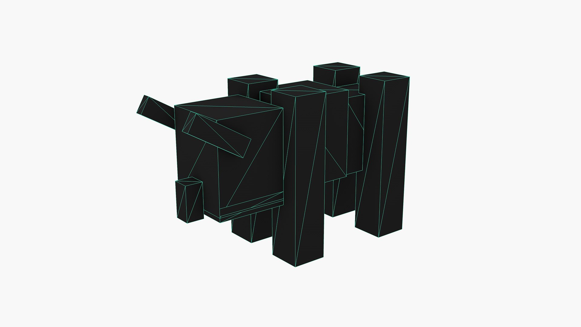 Ravager Minecraft 3D Model - TurboSquid 2348160