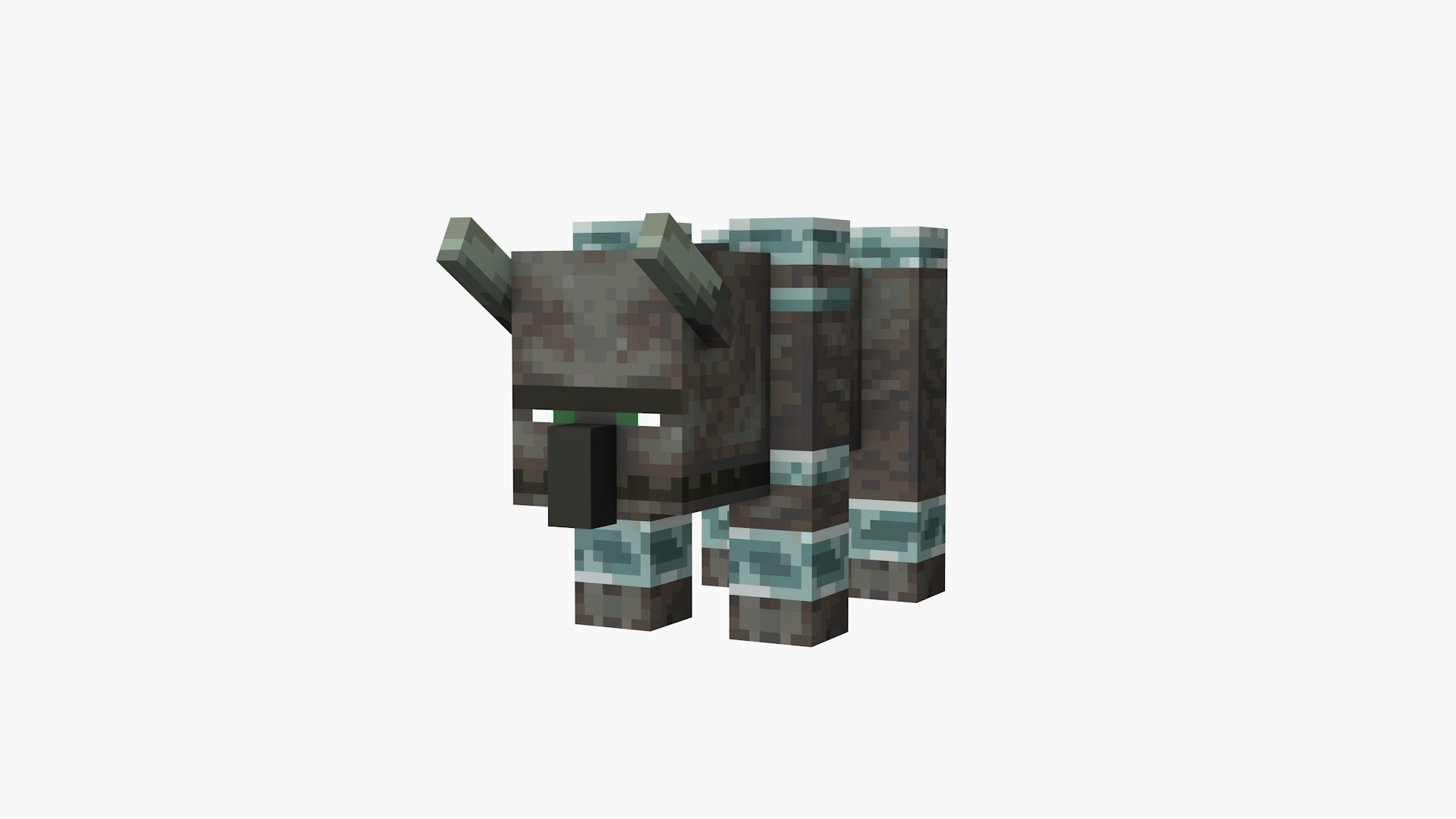 Ravager Minecraft 3D Model - TurboSquid 2348160