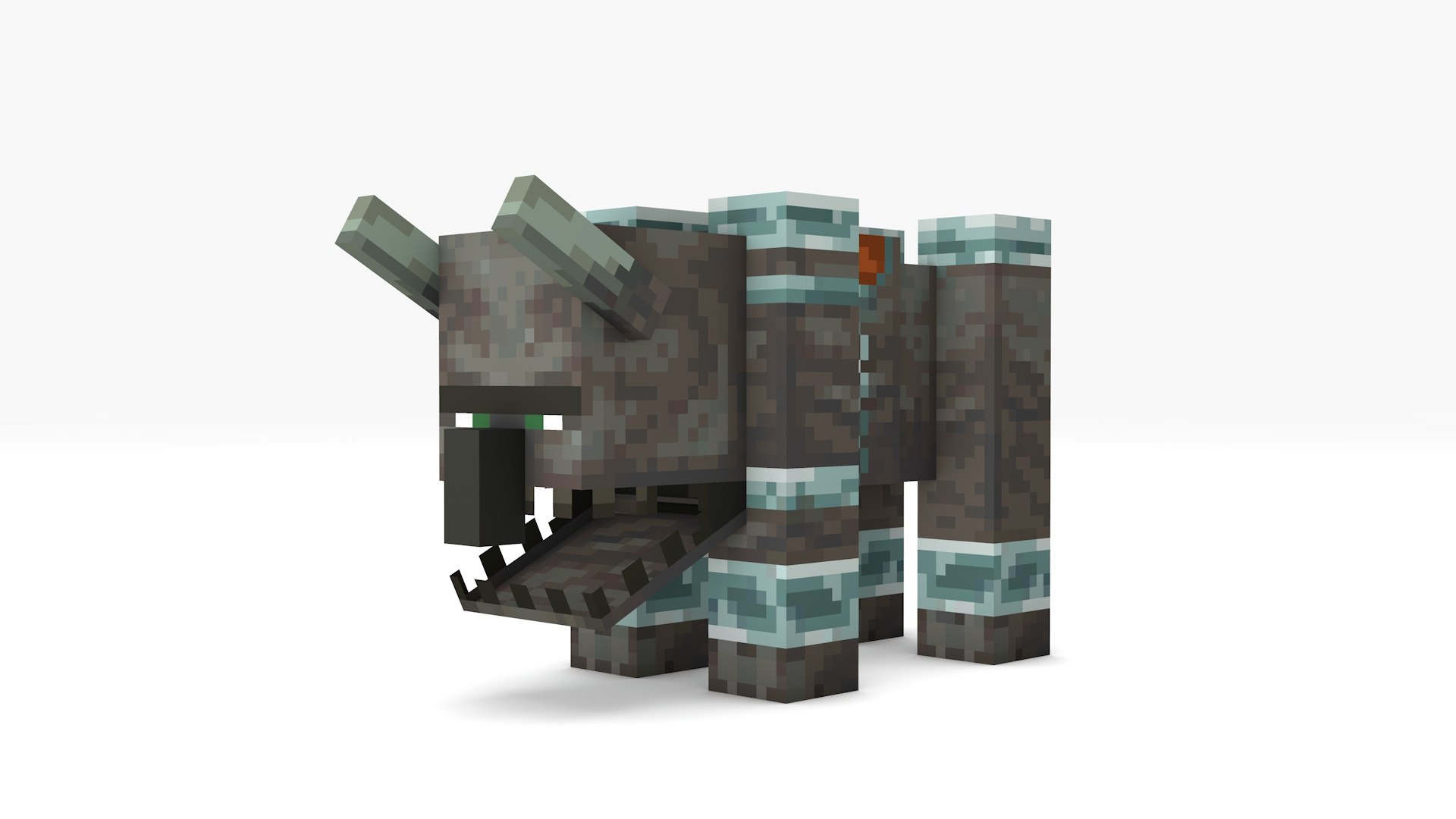 Ravager Minecraft 3D Model - TurboSquid 2348160