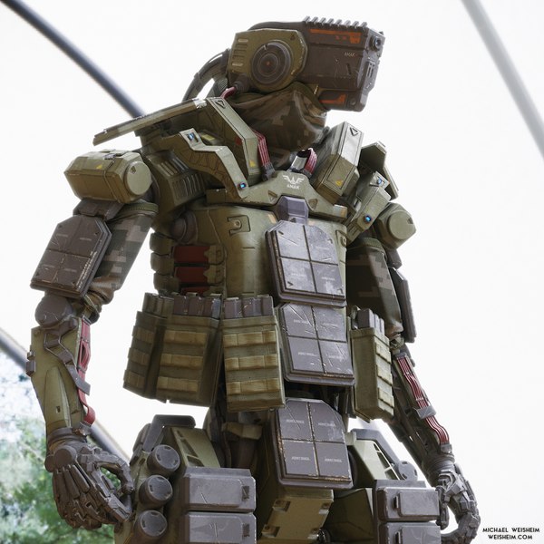 로봇 언리얼 유니티 3D 모델 - TurboSquid 1881245