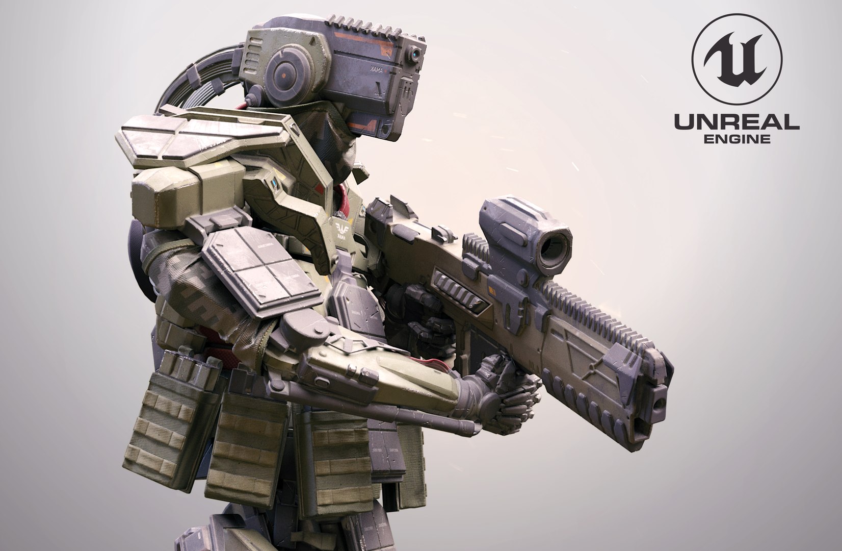 Robot Unreal Unity model - TurboSquid 1881245