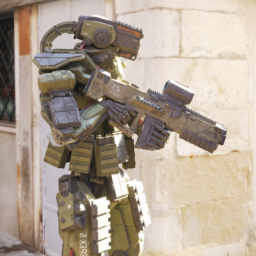 Robot Unreal Unity Model - TurboSquid 1881245