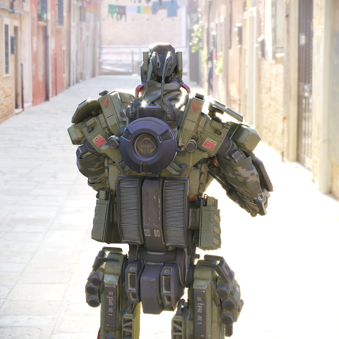 Robot Unreal Unity model - TurboSquid 1881245